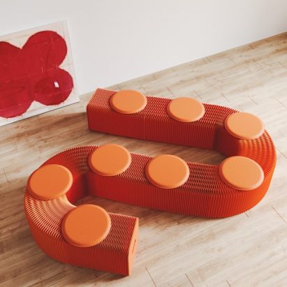 Cardboard Bench - Z&V