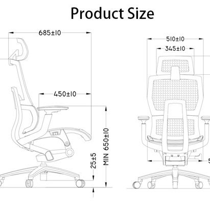 Office Chair – Serie M – 360D - Z&V